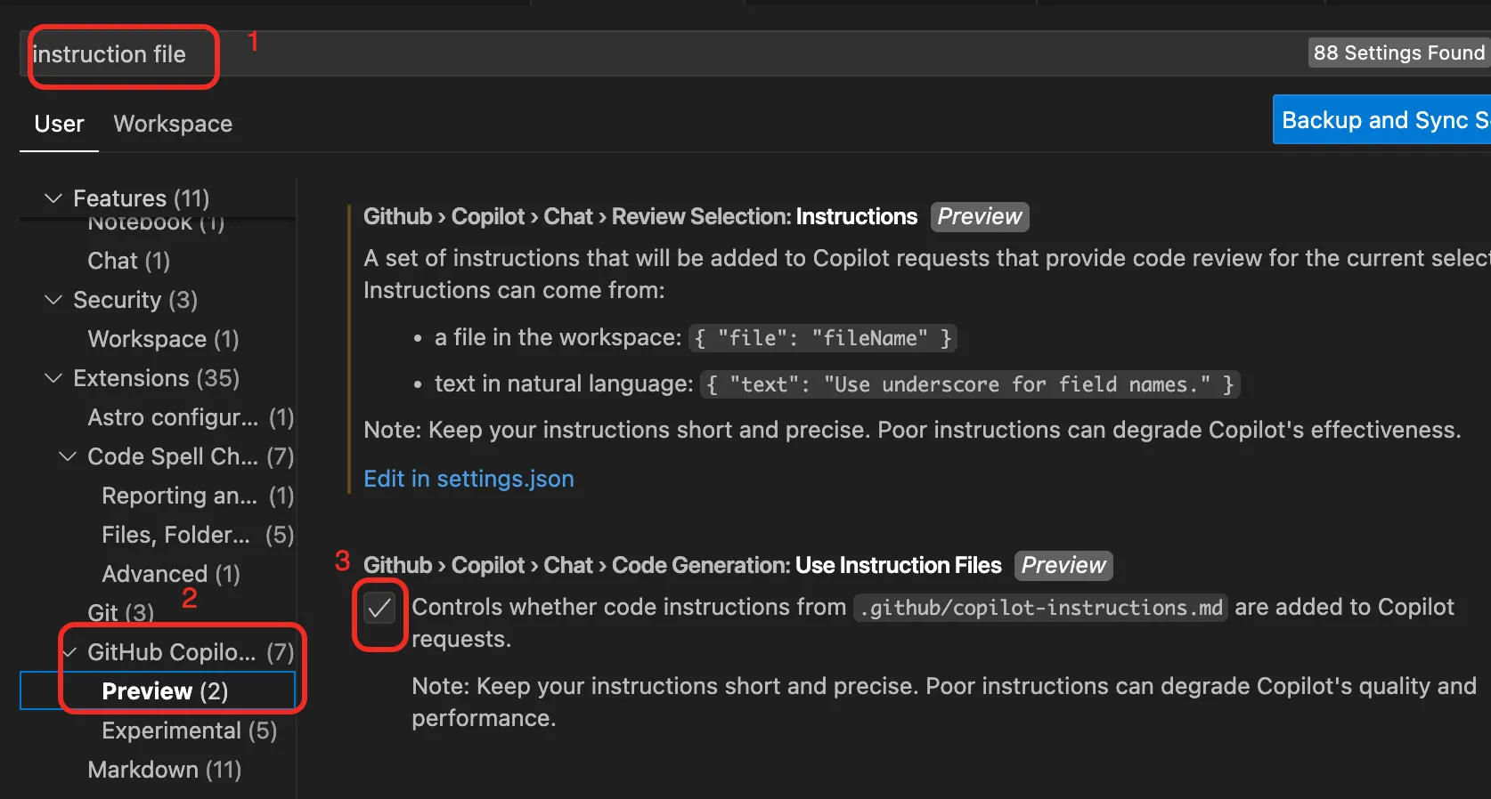 GitHub Copilot 仓库级自定义说明配置指南 | ZHQ的博客